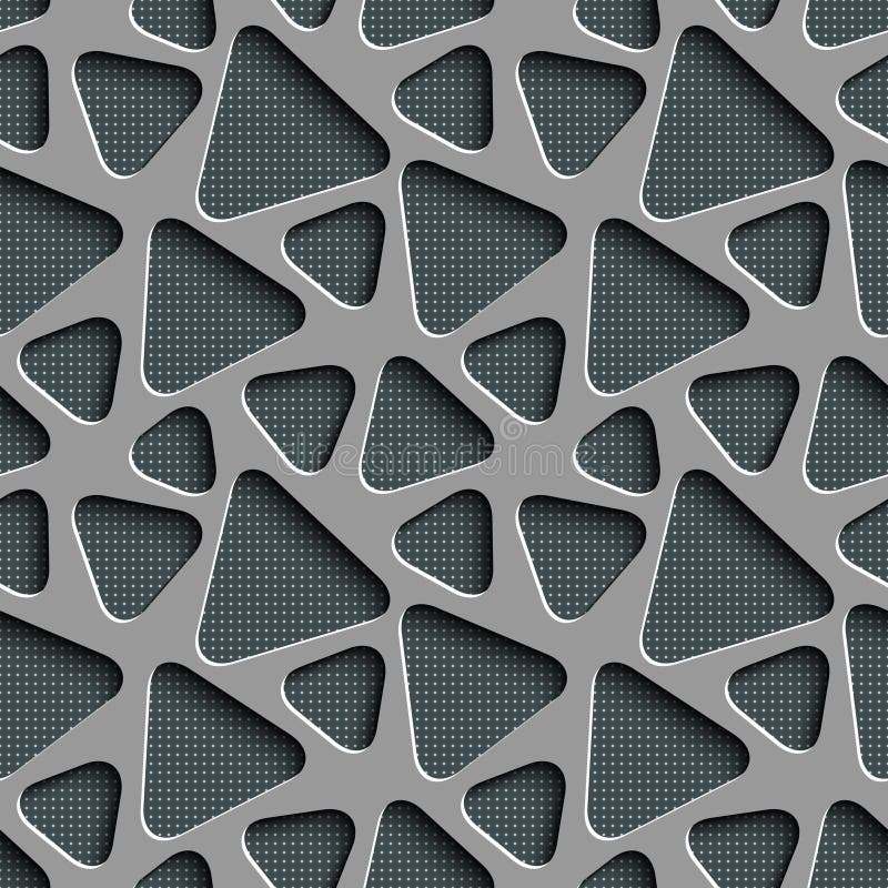 Perforated Metal Triangle Stock Illustrations – 108 Perforated Metal ...