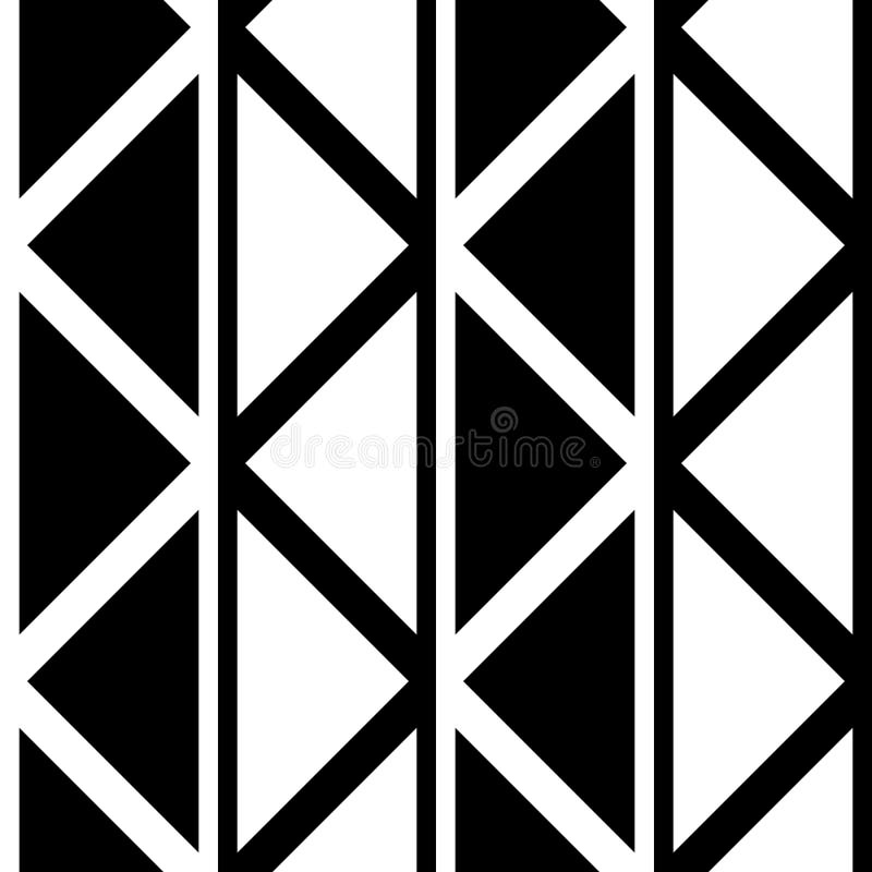 Seamless Triangle Pattern stock vector. Illustration of design - 94439826