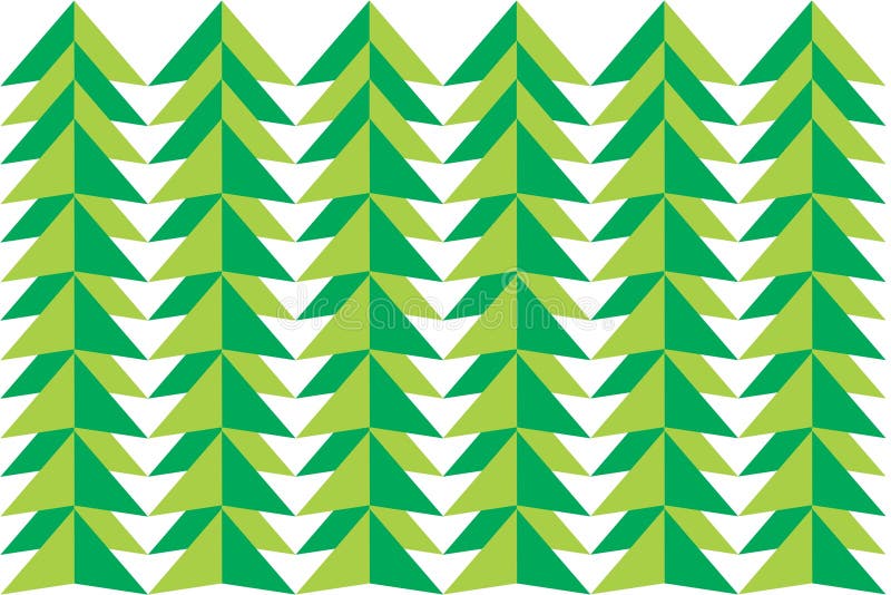 Unique Seamless Triangle Pattern Just Like Christmas Tree Stock ...