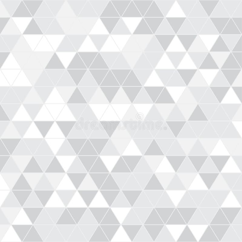 Seamless Triangle Pattern. Geometric Texture. Vector Background. Stock ...
