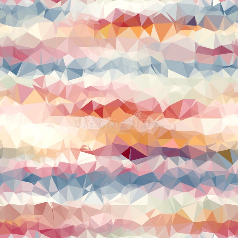 Seamless Triangle Pattern for Surface Pattern and Print Stock ...