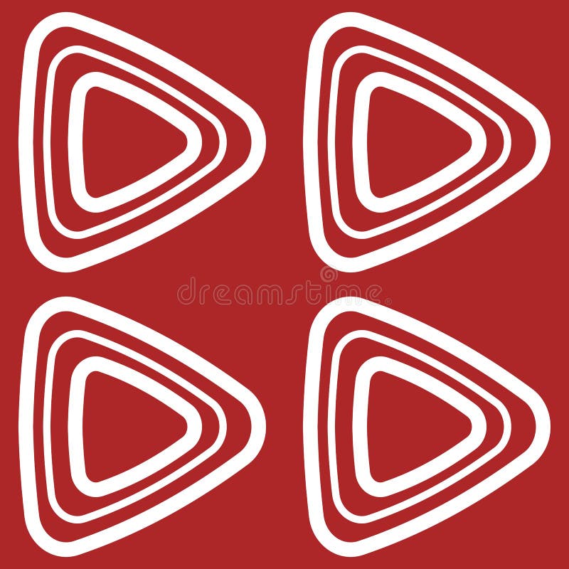 Seamless Triangle Pattern. Vector Background Stock Illustration ...