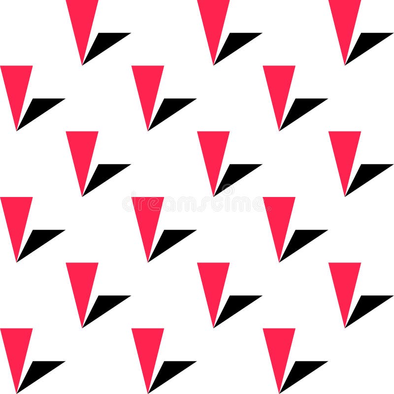 Triangle Spikes Pattern Stock Illustrations – 455 Triangle Spikes ...