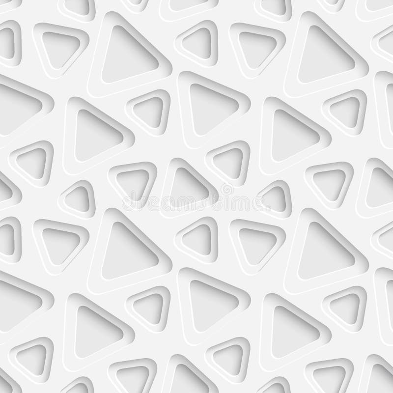 Seamless Triangle Pattern stock vector. Illustration of delicate - 94468718