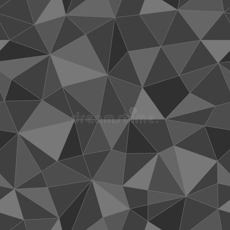 Seamless Triangles Texture, Abstract Illustration Stock Vector ...