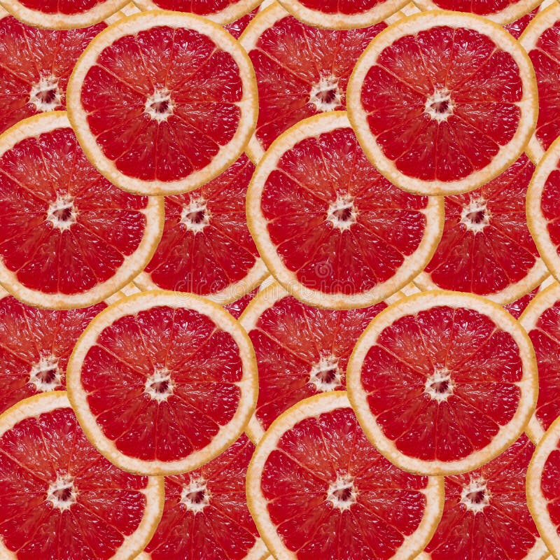 Seamless Tropical Pattern with Bright Red Grapefruit. Seamless Exotic ... Seamless Tropical Pattern with Bright Red Grapefruit. Seamless Exotic ...