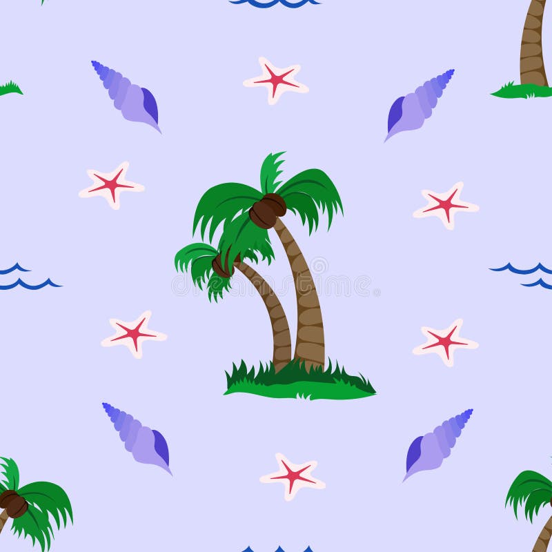 Seamless tropical pattern stock vector. Illustration of clip - 136013471
