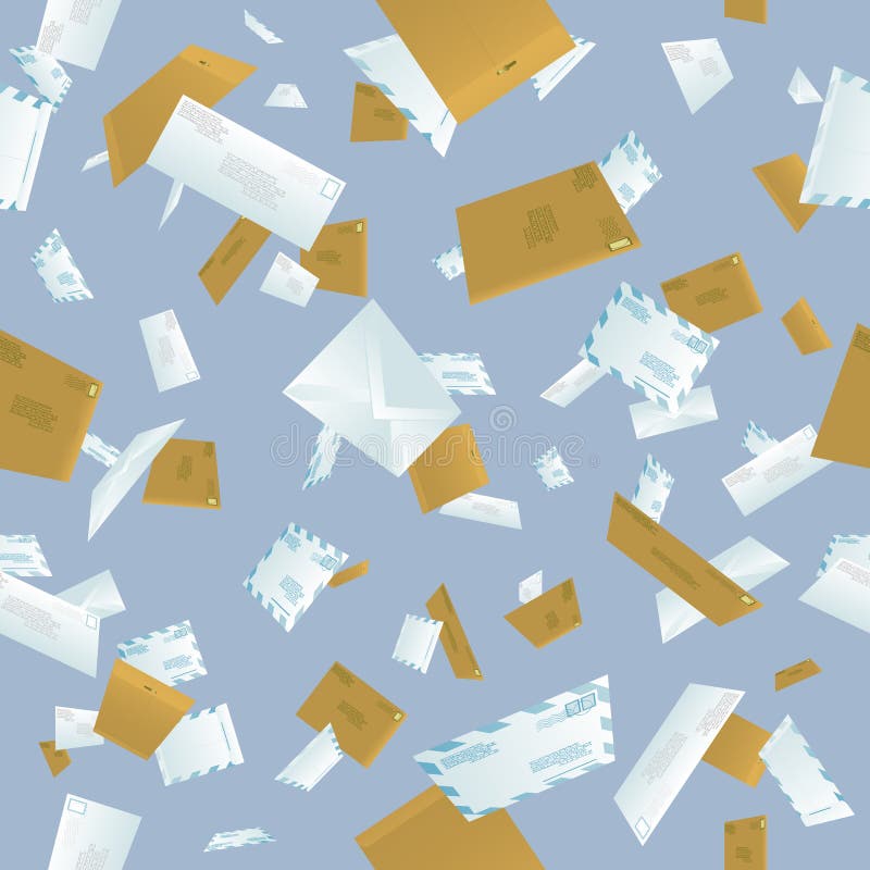 Falling Envelopes Stock Illustrations – 95 Falling Envelopes Stock ...
