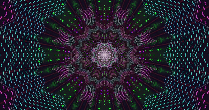 Seamless Tunnel Video Loop Creating Immersive Visual Experience W Stock ...