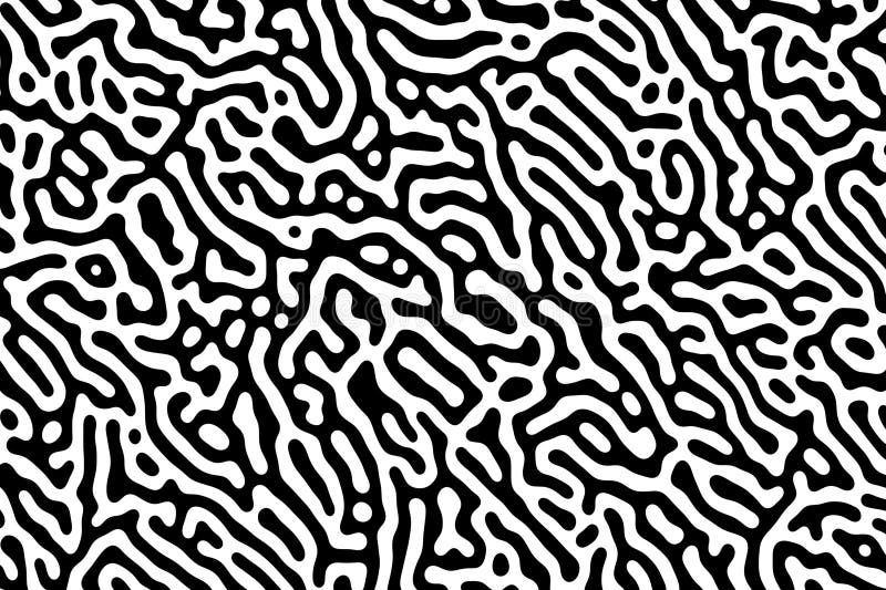 Organic Looking Pattern. Wrapping Paper Texture. Turing Pattern ...