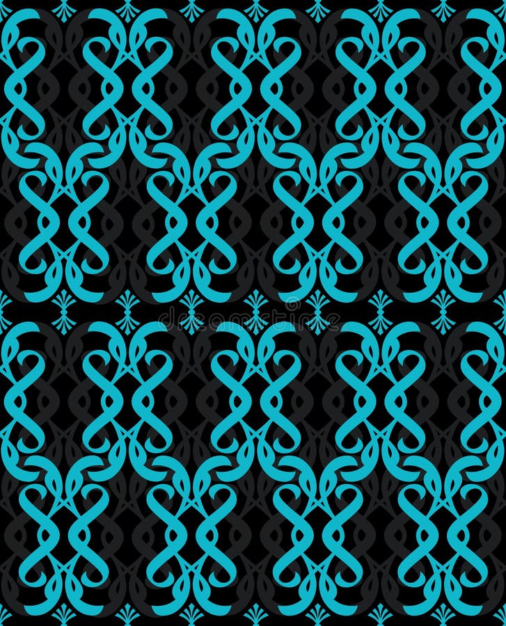 Traditional Ottoman Turkish Seamless Design Stock Vector - Illustration ...