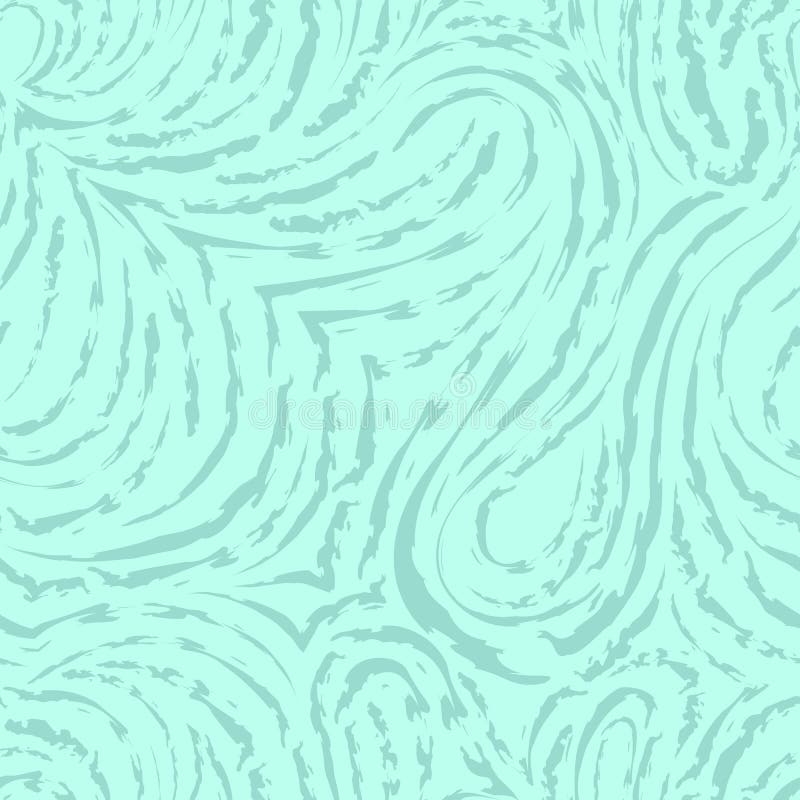 Turquoise Vector Geometric Seamless Pattern From Corners Of Flowing ...