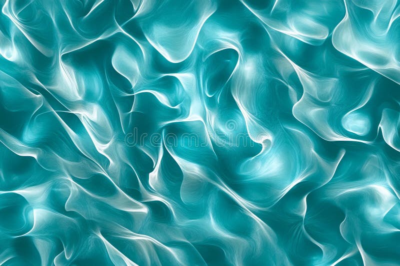 Seamless Turquoise Water Ripples Soft Waves Catching Light Stock Photos ...