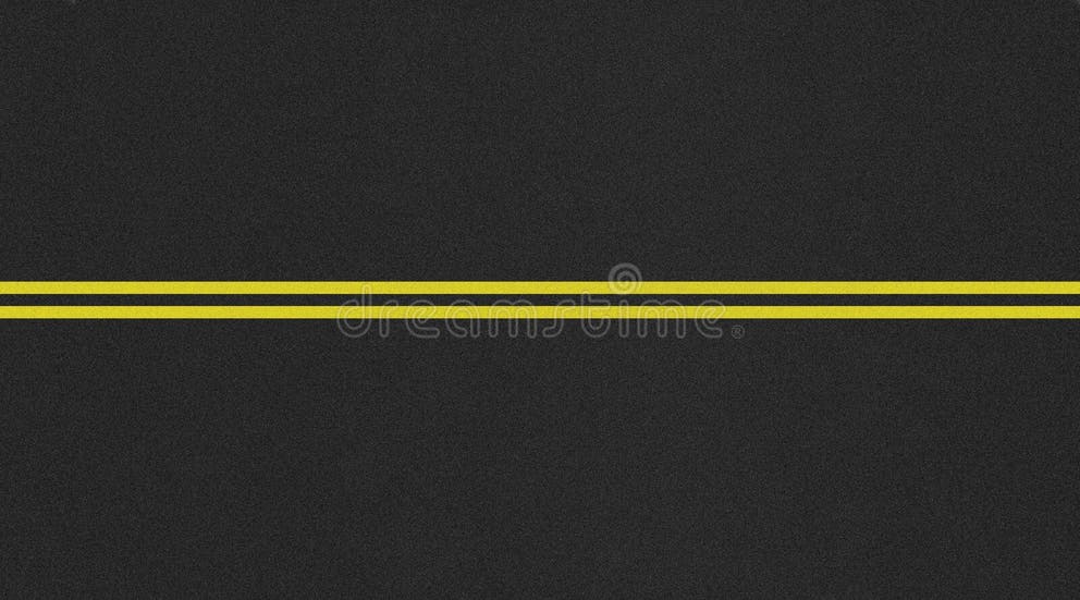 Seamless Two Lane Road Texture Image Stock Illustration - Illustration ...