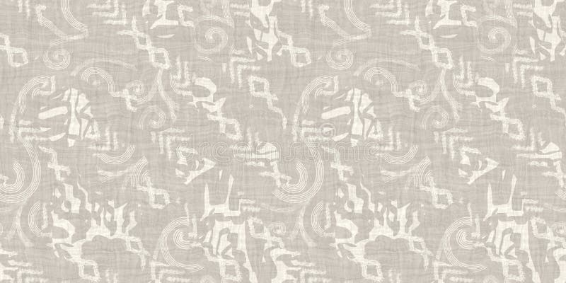 Seamless Two Tone Hand Drawn Brushed Effect Pattern Border Swatch Stock ...
