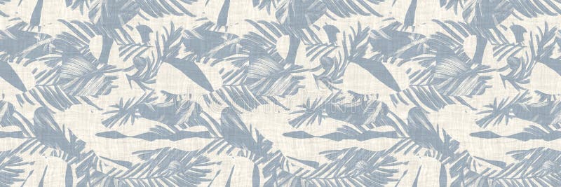 Seamless Two Tone Hand Drawn Brushed Effect Pattern Border Swatch Stock ...