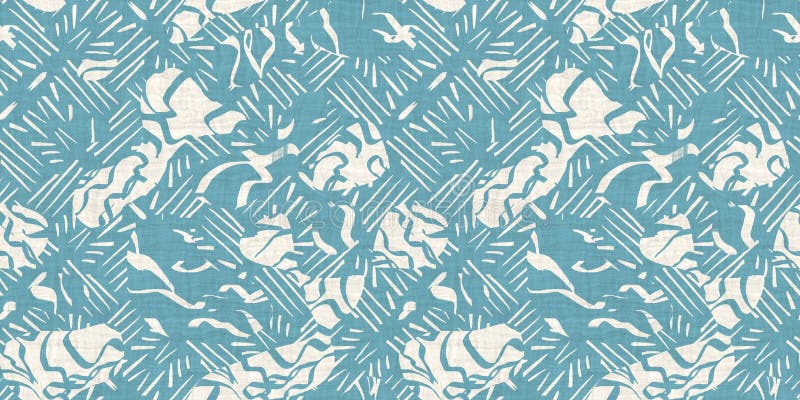Seamless Two Tone Hand Drawn Brushed Effect Pattern Border Swatch Stock ...