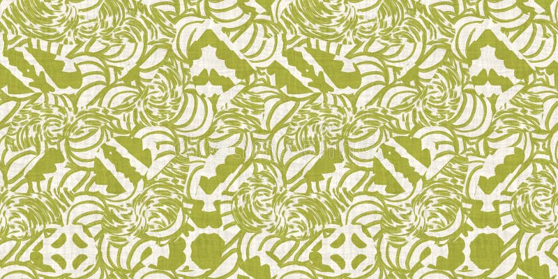 Seamless Two Tone Hand Drawn Brushed Effect Pattern Border Swatch Stock ...