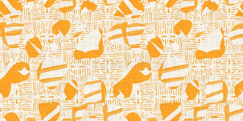 Seamless Two Tone Hand Drawn Brushed Effect Pattern Border Swatch Stock ...