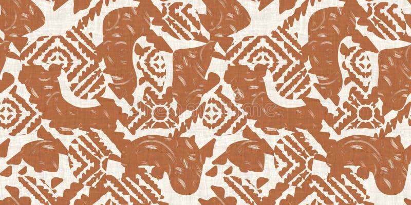 Seamless Two Tone Hand Drawn Brushed Effect Pattern Border Swatch Stock ...