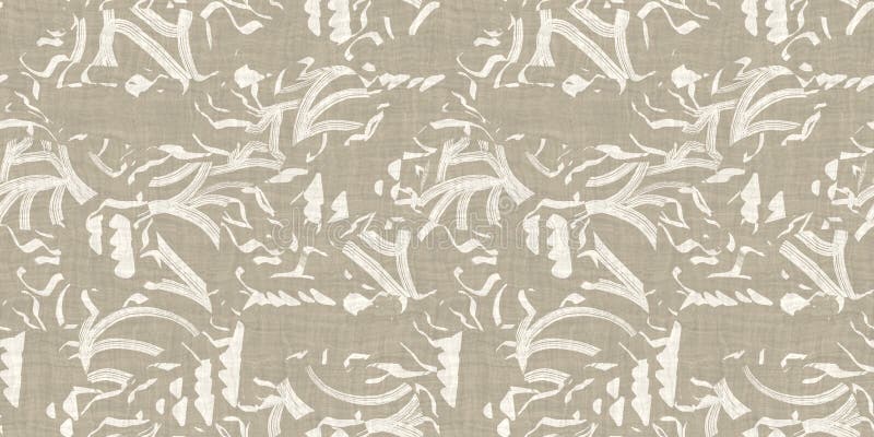 Seamless Two Tone Hand Drawn Brushed Effect Pattern Border Swatch Stock ...