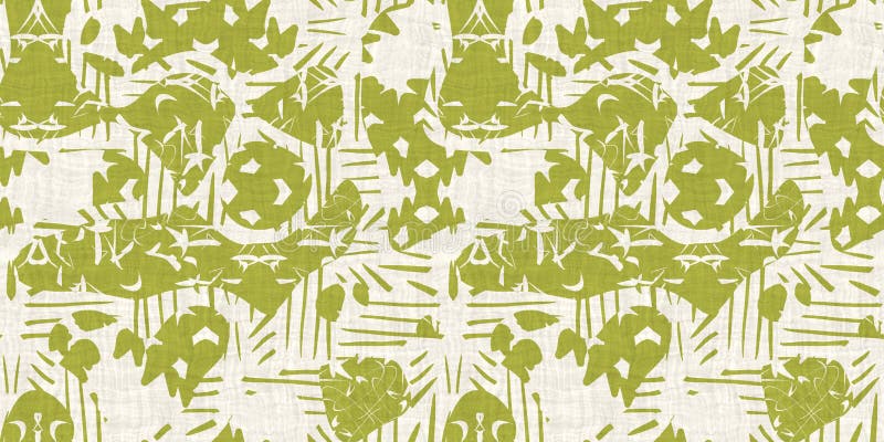 Seamless Two Tone Hand Drawn Brushed Effect Pattern Border Swatch Stock ...