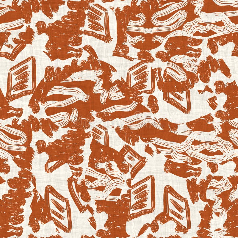 Seamless Two Tone Hand Drawn Brushed Effect Pattern Swatch Stock Image ...