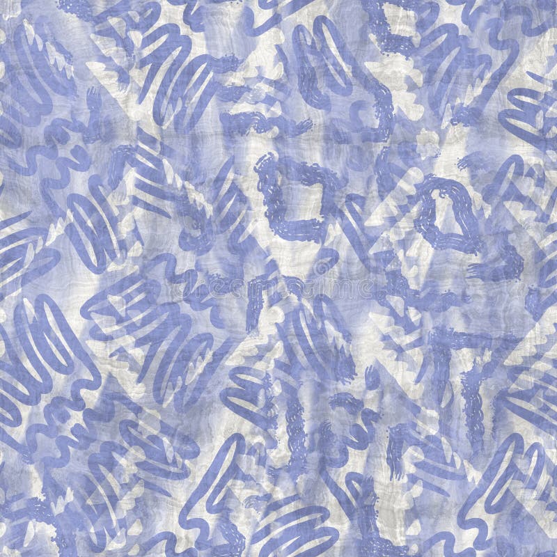 Seamless Two Tone Hand Drawn Brushed Effect Pattern Swatch Stock Image ...