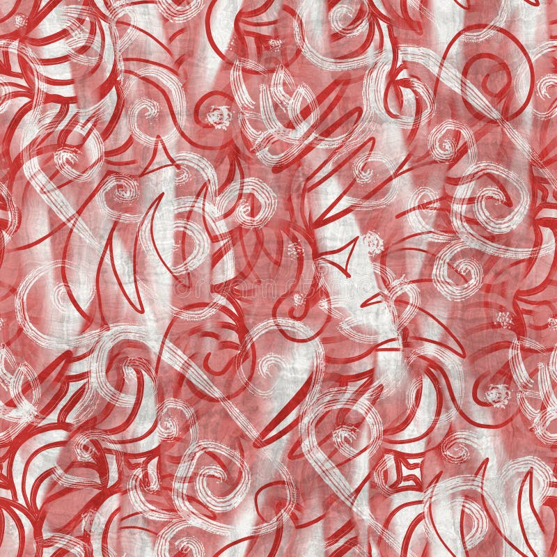 Seamless Two Tone Hand Drawn Brushed Effect Pattern Swatch Stock ...