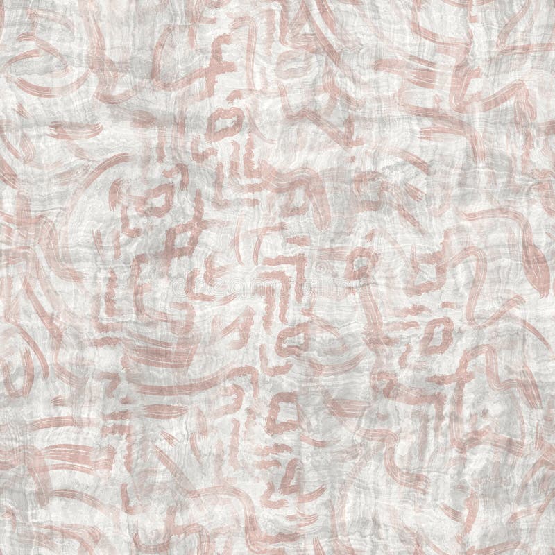 Seamless Two Tone Hand Drawn Brushed Effect Pattern Border Swatch Stock ...