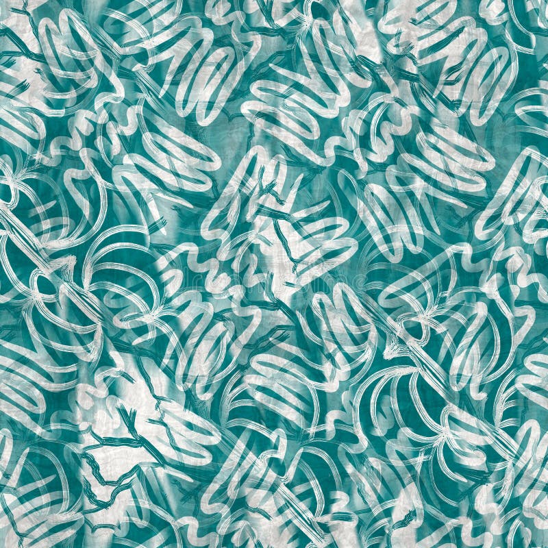 Seamless Two Tone Hand Drawn Brushed Effect Pattern Swatch Stock ...