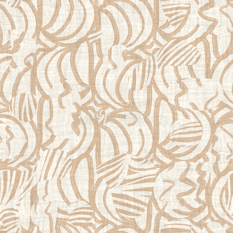 Seamless Two Tone Hand Drawn Brushed Effect Pattern Swatch Stock ...