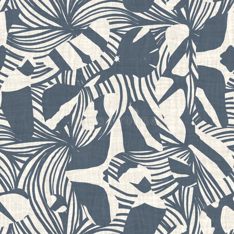 Seamless Two Tone Hand Drawn Brushed Effect Pattern Border Swatch Stock ...