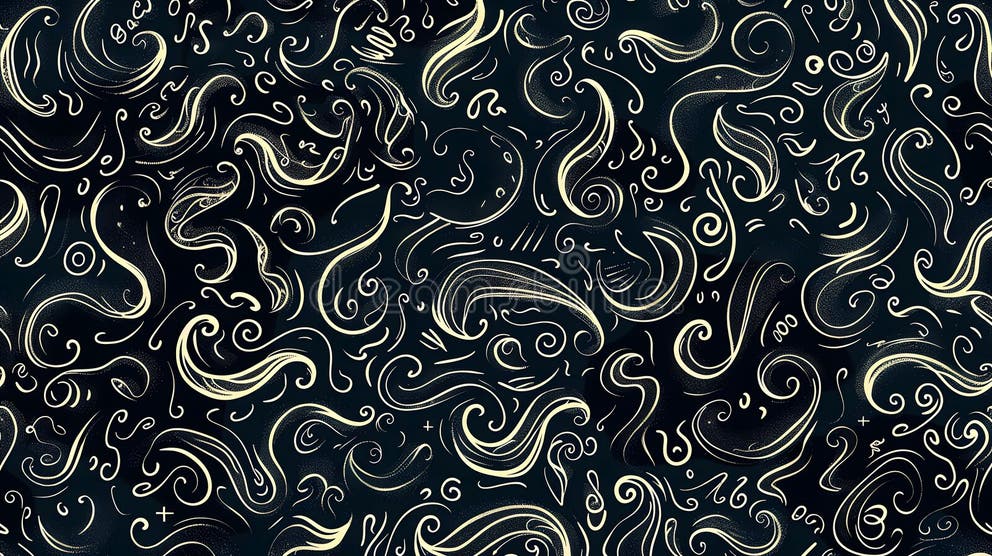 Seamless Typography Pattern for Background Stock Illustration ...