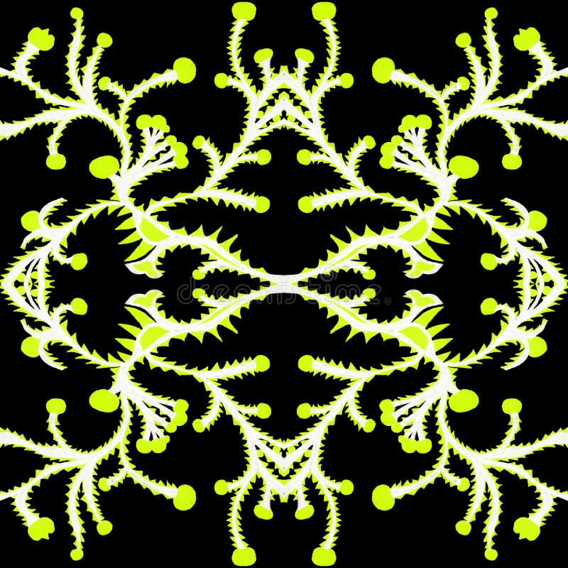 Seamless, Unique, Abstract Pattern Stock Illustration - Illustration of ...