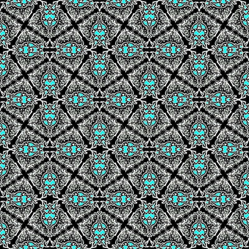 Seamless, Unique, Abstract Pattern Stock Illustration - Illustration of ...