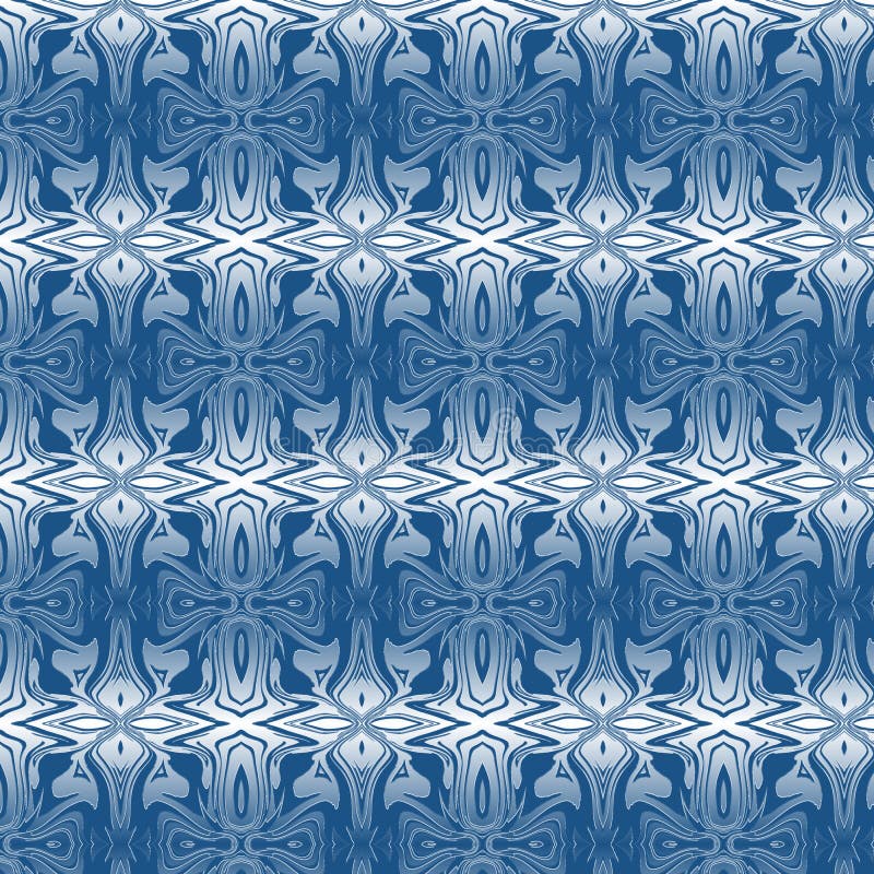 Seamless, Unique, Abstract Pattern Stock Illustration - Illustration of ...