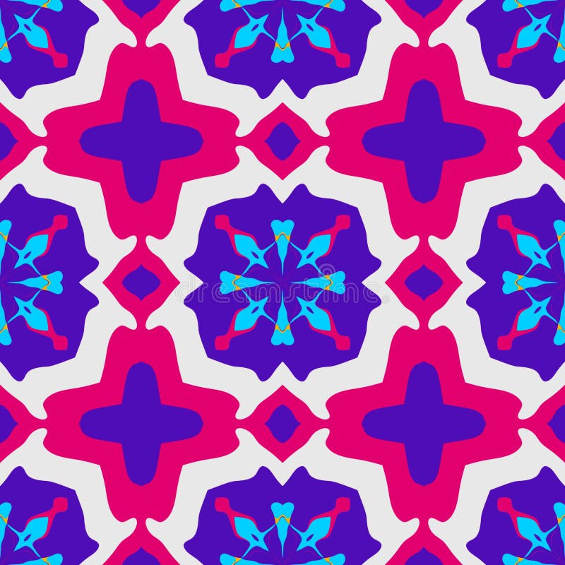 Seamless Unique Tile Patterns and Wall Prints, Beautiful Tiles ...