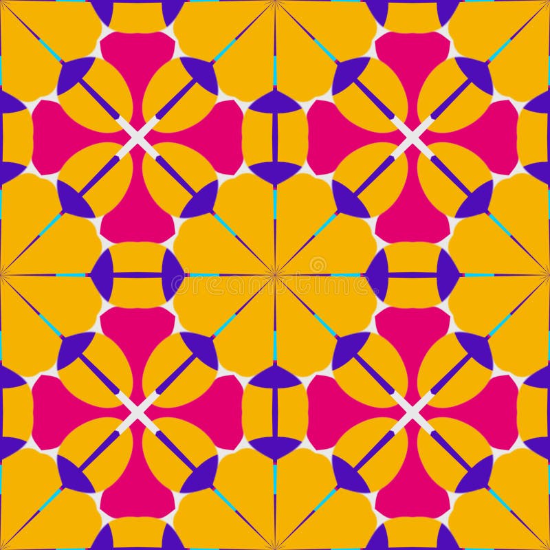 Seamless Unique Tile Patterns and Wall Prints, Beautiful Tiles ...