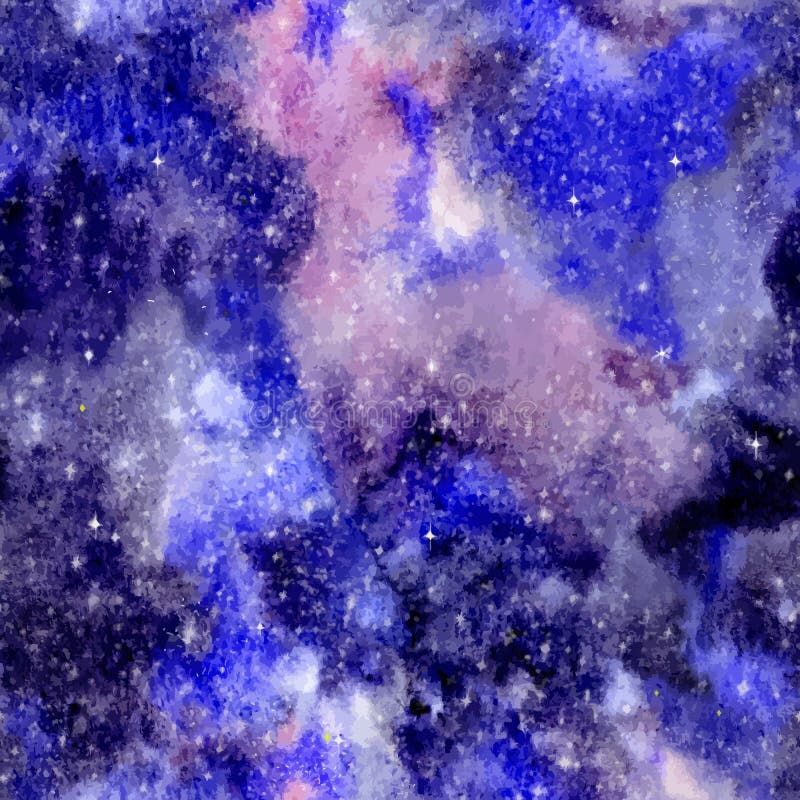 Seamless universe texture stock illustration. Illustration of pink ...
