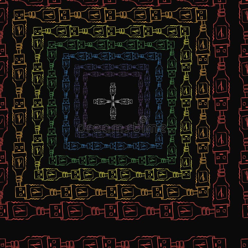 Usb Texture Stock Illustrations – 505 Usb Texture Stock Illustrations ...