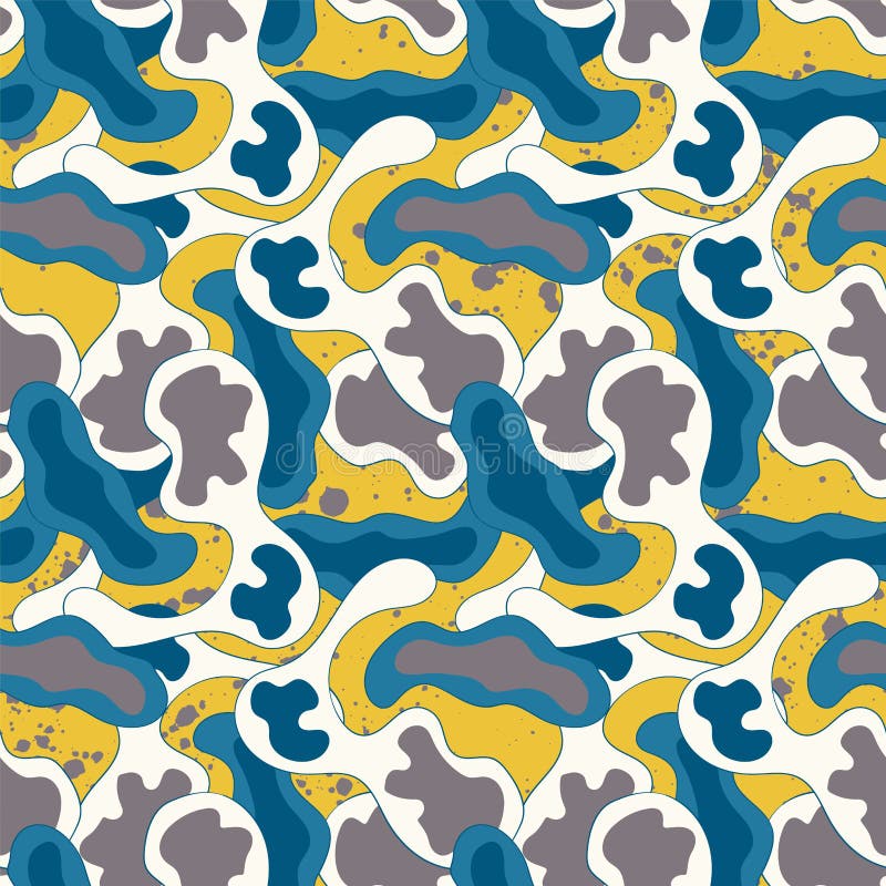 Funky Camouflage Patterns Stock Illustrations – 103 Funky Camouflage ...