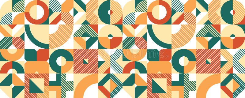 Seamless Vector Abstract Background, Geometric Seamless Pattern, Tiling ...