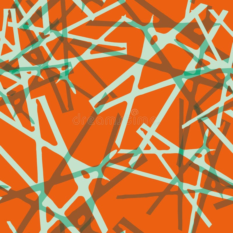 Blue Criss Cross Net Pattern Line on White Background . Vector ...