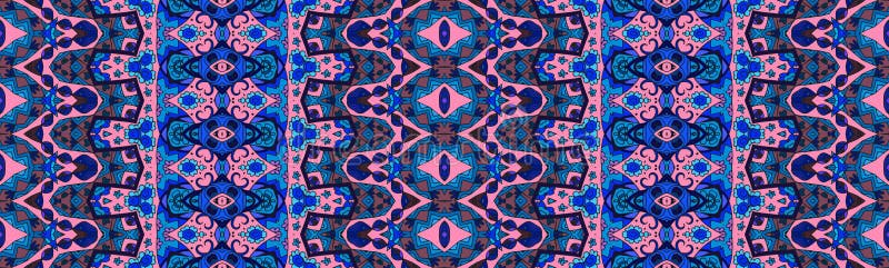 Seamless Vector Abstract Pattern in the Style of Damascus Stock Vector ...