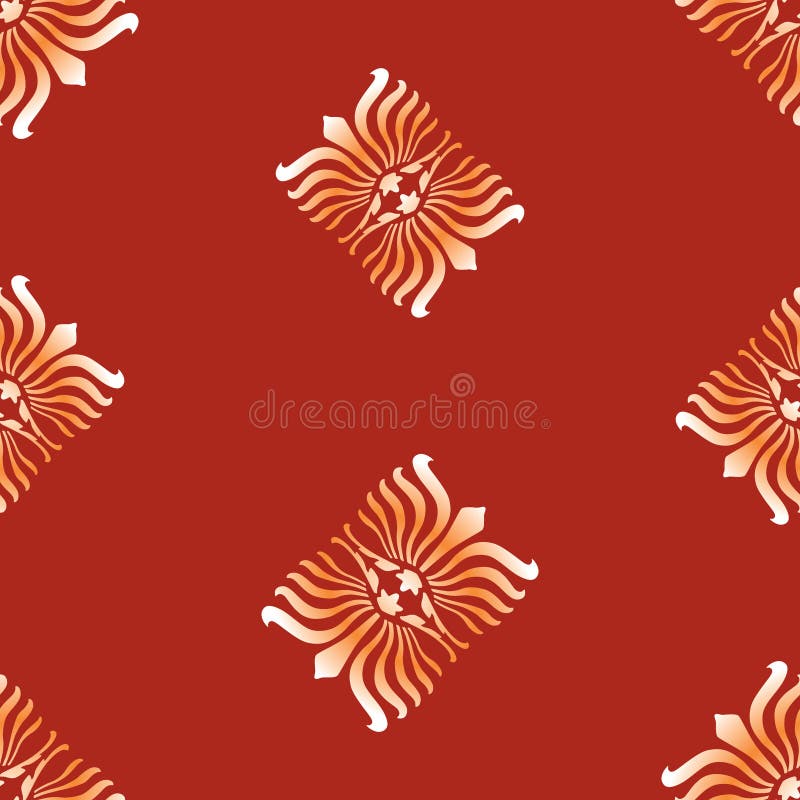 Seamless Vector Background of Abstract Design Elements Stock Vector ...