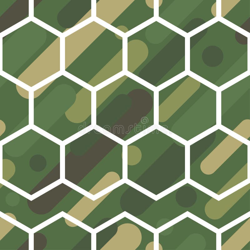 Military Colors Icons Theme Seamless Pattern Eps10 Stock Vector ...