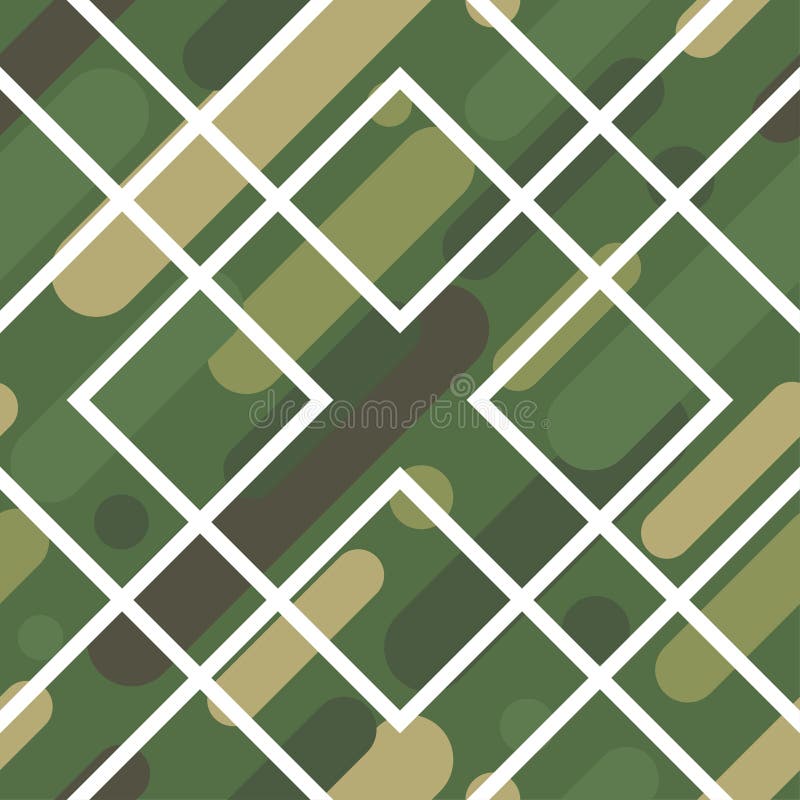 Military Colors Icons Theme Seamless Pattern Eps10 Stock Vector ...