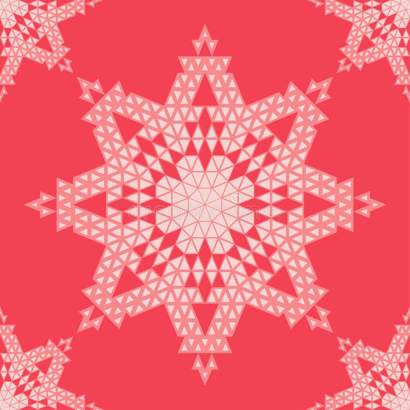 Seamless Vector Background. Octagonal Star from Triangles. Polygons ...