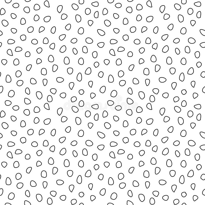 Seamless Vector Background with Random Shapes Stock Vector ...
